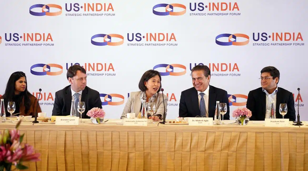 USISPF Closed-Door Roundtable with Ambassador Katherine Tai - US-India Strategic Partnership Forum