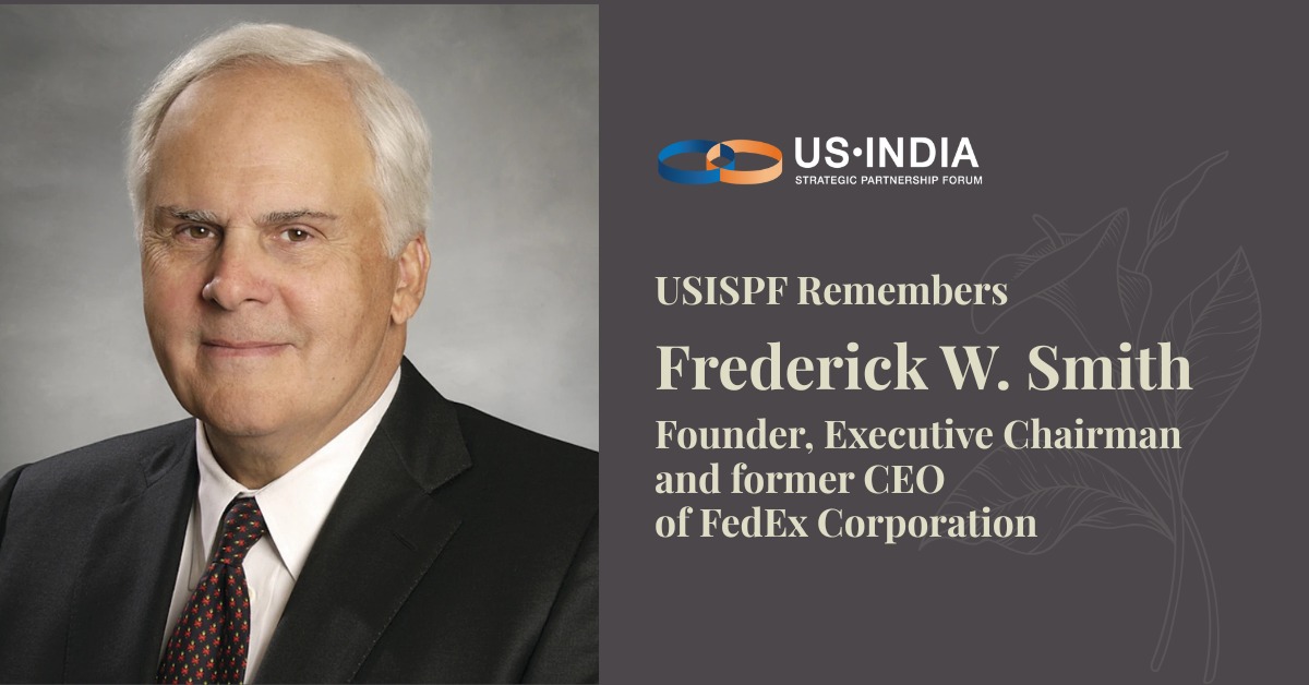 Tribute: USISPF Remembers Frederick W. Smith, FedEx Founder
